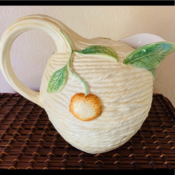 Vintage | Accents | Vintage Ceramic Water Pitcher Made In Italy | Poshmark